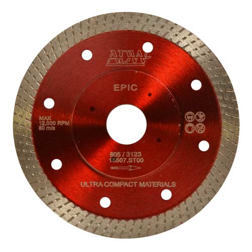 ADW Epic Dekton Turbo Blade for Dekton / Porcelain – INStock Tools Supply