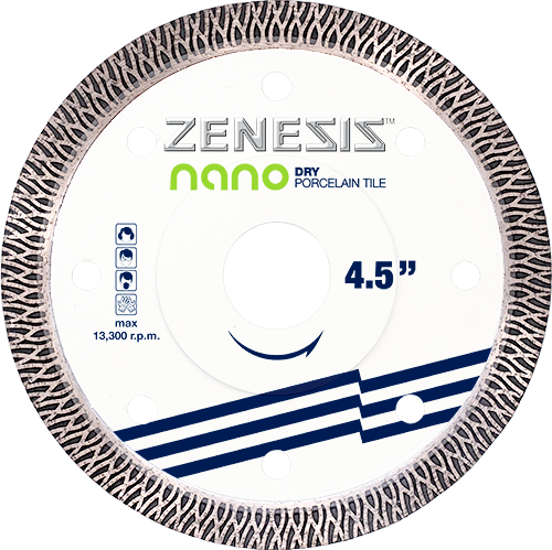 ZENESIS™ Nano Dry Cutting Porcelain Blade – INStock Tools Supply